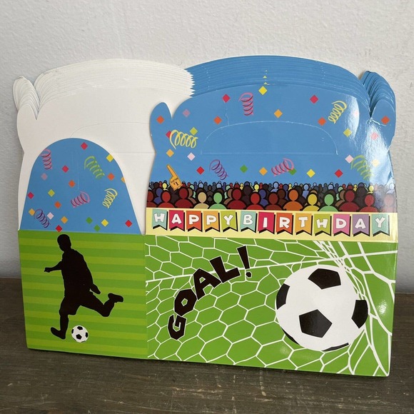 Unbranded | Party Supplies | 2 Pack Soccer Happy Birthday Party Favor ...